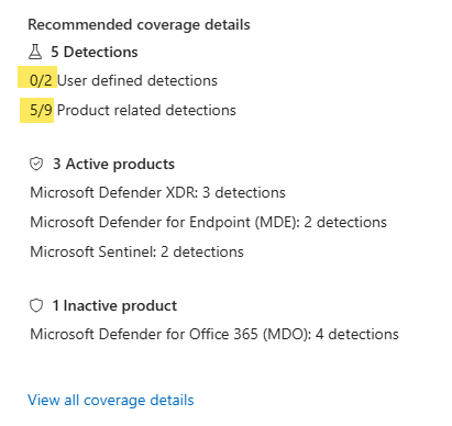Unified coverage management across SIEM and XDR in SOC optimization ...