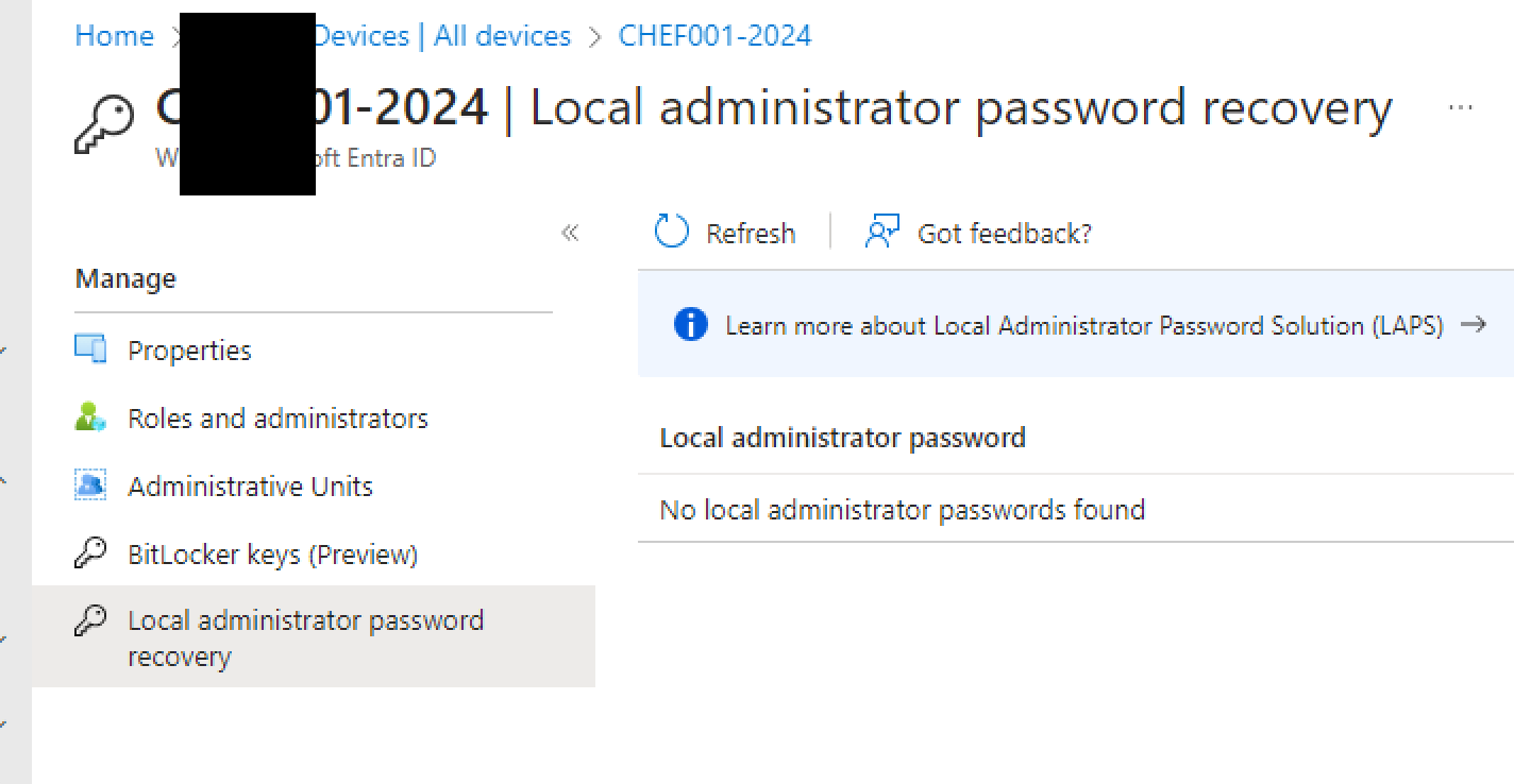 Missing local users menu in Devices [admin] | Microsoft Community Hub