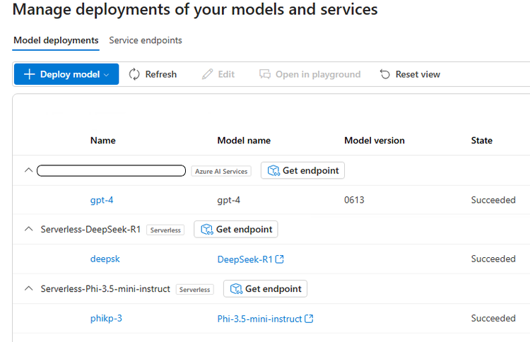 Multi Model Deployment With Azure Ai Foundry Serverless Python And Container Apps Microsoft