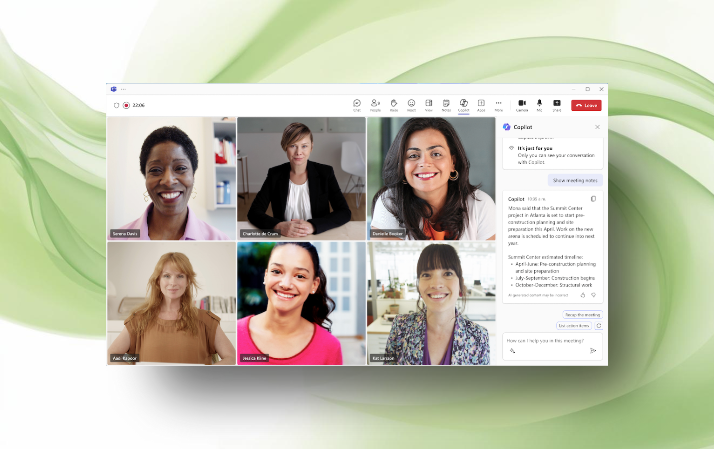 Streamline meeting management with Copilot