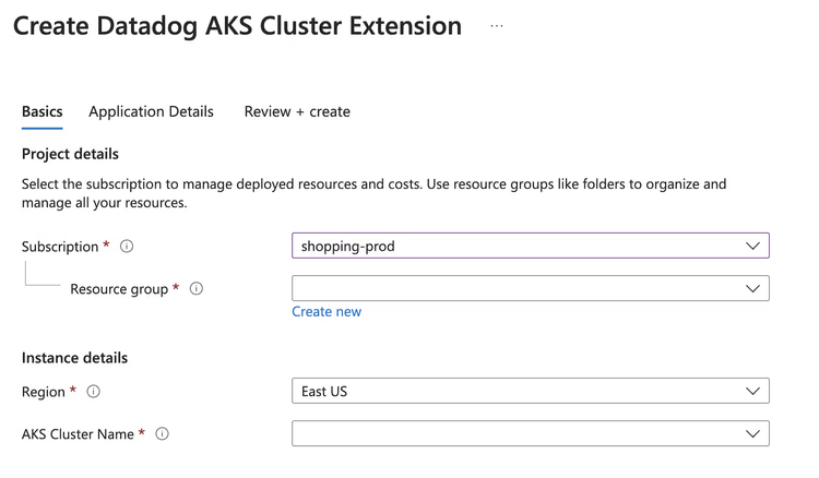 Deploy Datadog Agent to AKS clusters with Datadog Azure Native ISV ...