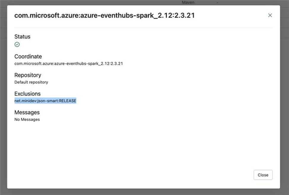 Workarounds for Maven Json-smart 2.5.2 Release Breaking Azure Databricks Job Dependencies ...