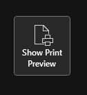 What causes an excel file to 'Show Print Preview' rather than show the ...
