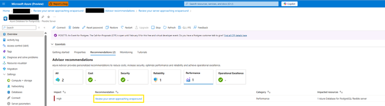 Boost Your Postgres Server On Azure With Enhanced Azure Advisor