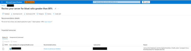 Boost Your Postgres Server On Azure With Enhanced Azure Advisor