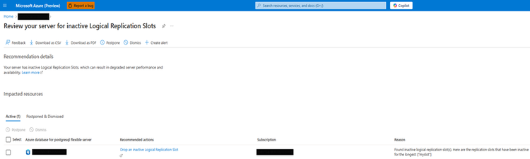 Boost Your Postgres Server On Azure With Enhanced Azure Advisor