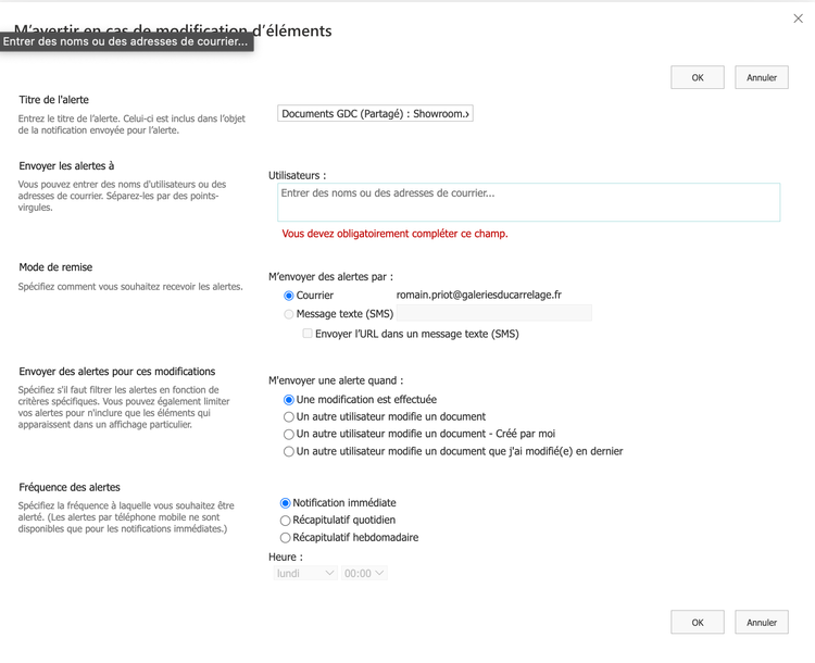 Turning off email notifications about new comments in one certain file ...
