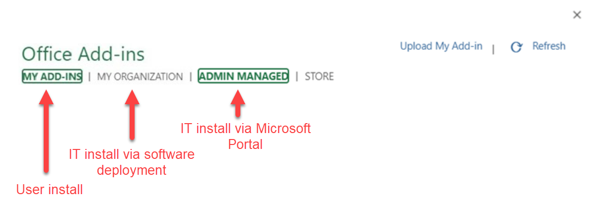 Find all installed JS add-ins via the Office JS API | Microsoft ...