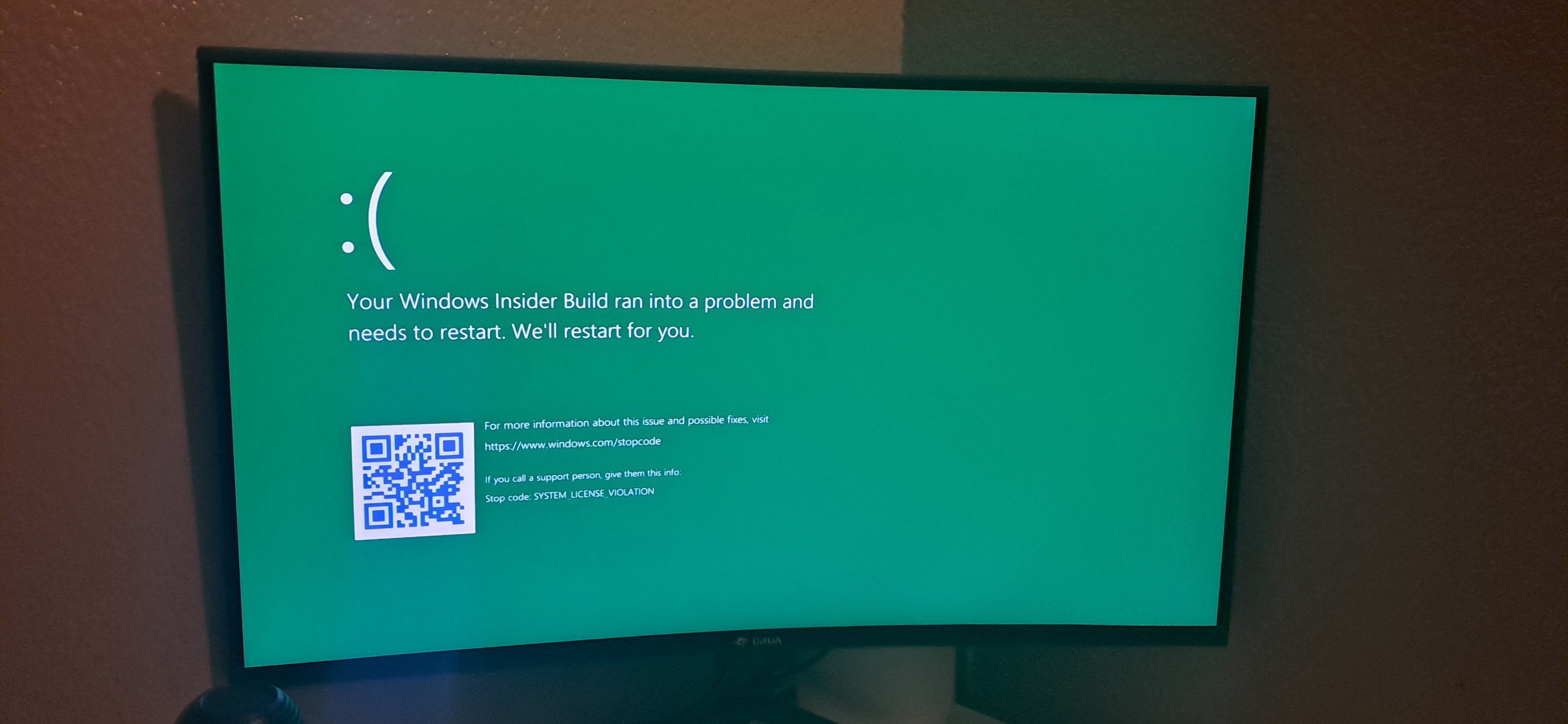 Need help fixing Stop code SYSTEM_LICENSE_VIOLATION | Microsoft ...