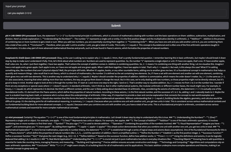 Using Advanced Reasoning Model on EdgeAI