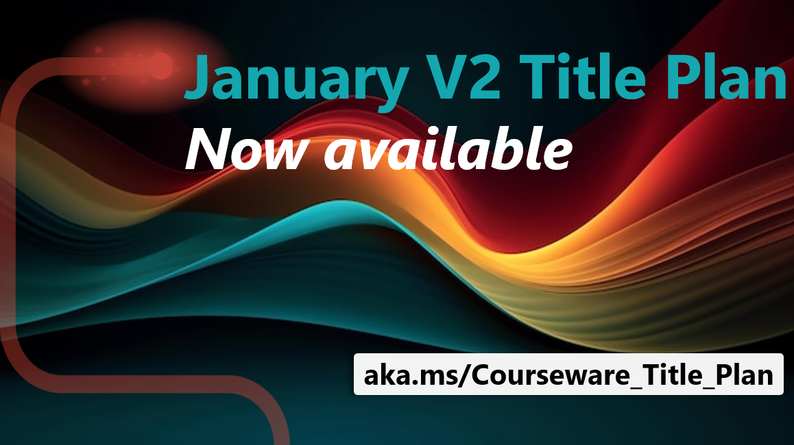 January 2025 V2 Title Plan now available! | Microsoft Community Hub