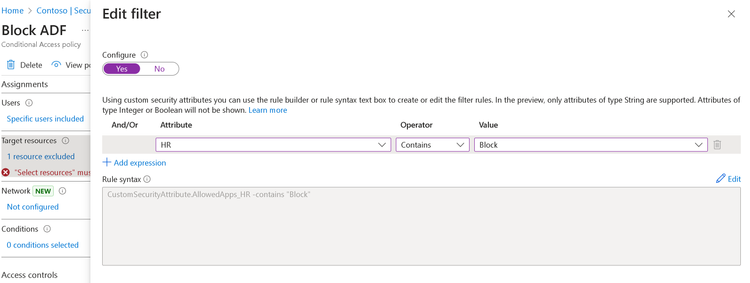 Leveraging Custom Security Attributes In Conditional Access Policies