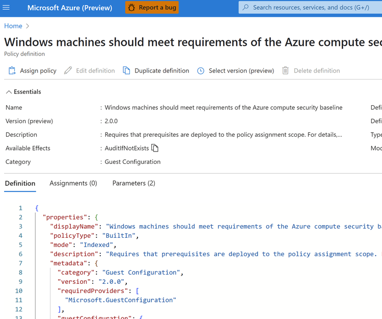Public Preview Announcement: Azure Policy Built-in Versioning ...