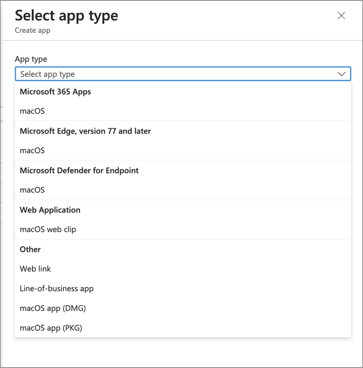 Understanding application types in Microsoft Intune for macOS | Microsoft Community Hub