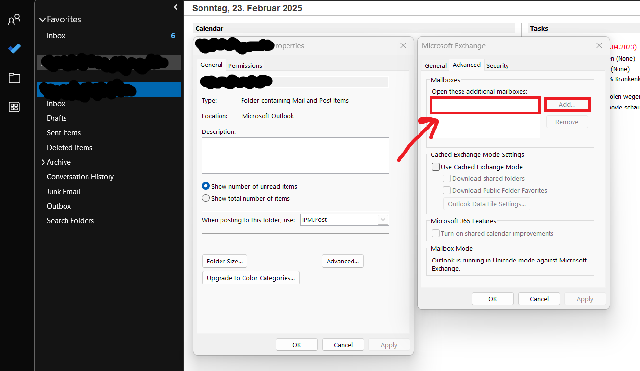 Can't add shared mailboxes | Microsoft Community Hub