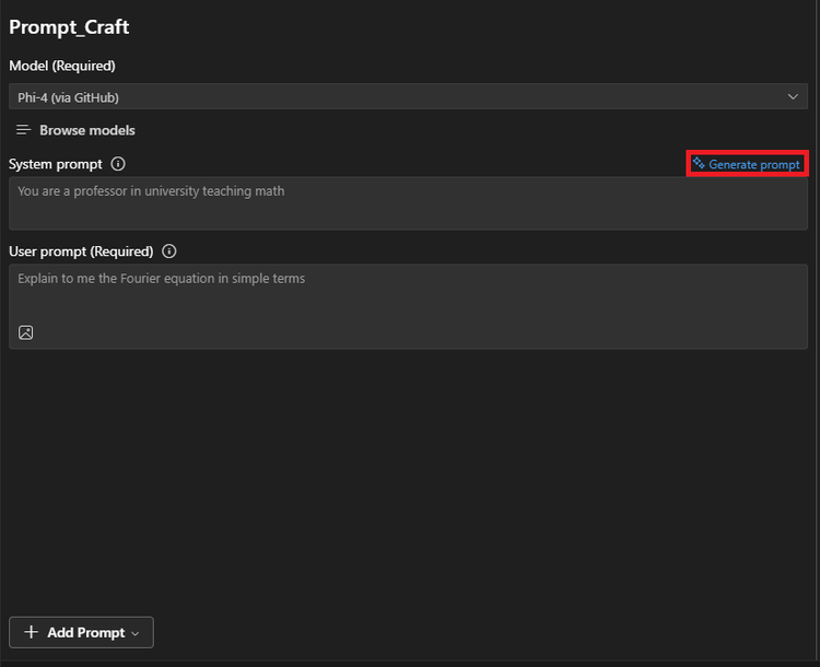 Prompt Engineering Simplified: AI Toolkit's Prompt Builder | Microsoft Community Hub
