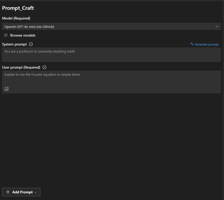 Prompt Engineering Simplified: AI Toolkit's Prompt Builder | Microsoft Community Hub