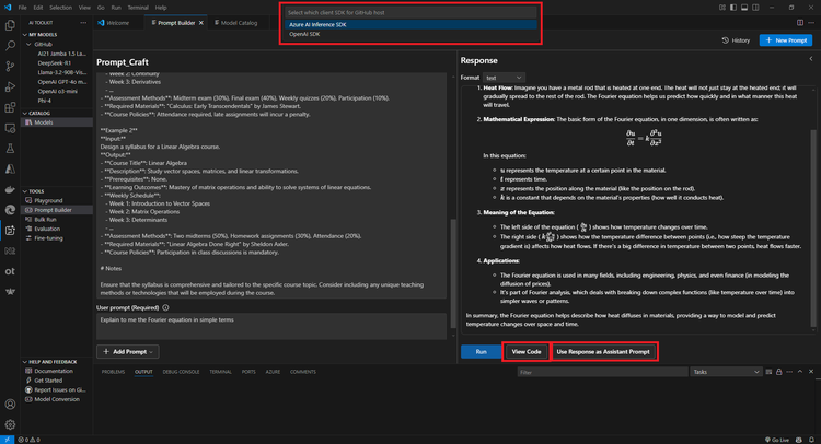 Prompt Engineering Simplified: AI Toolkit's Prompt Builder | Microsoft ...