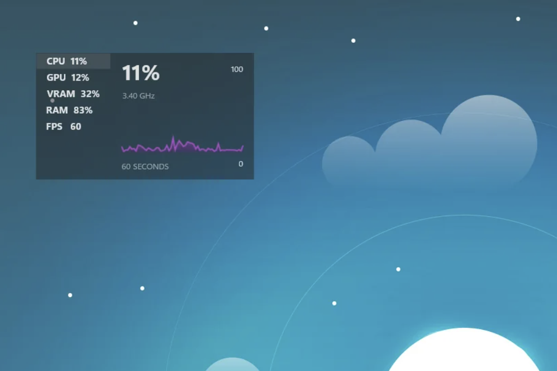 Click the Pin icon to display game bar widget even it is not opening | Microsoft Community Hub