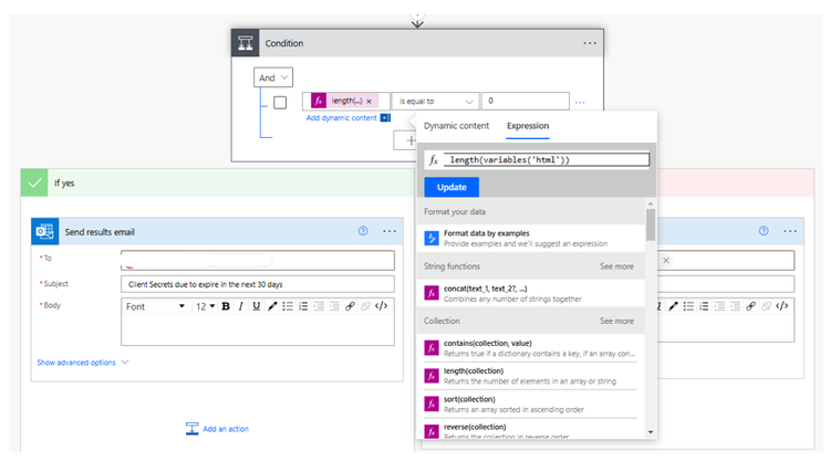 Use Power Automate to Notify of Upcoming Azure AD App Client Secrets ...