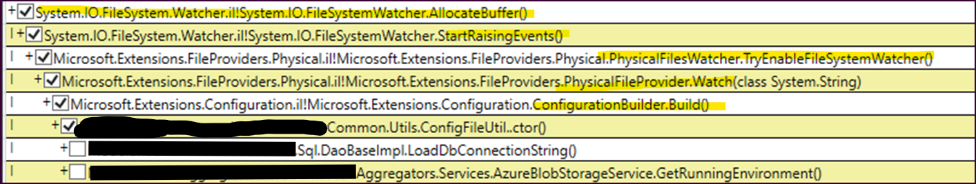 Memory leak from improper usage of Microsoft.Extensions.Configuration APIs in .NET on Windows ...