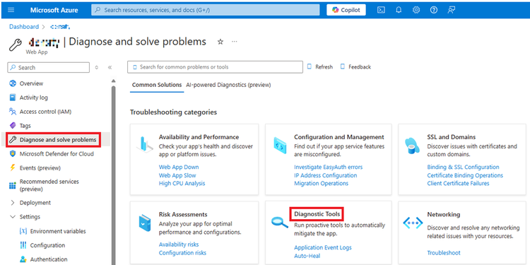 Capture .NET Profiler Trace on the Azure App Service platform | Microsoft Community Hub
