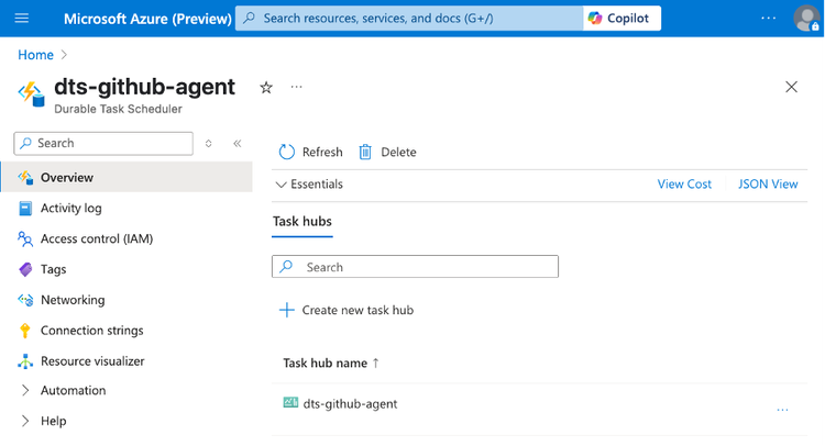 Announcing the public preview launch of Azure Functions durable task scheduler | Microsoft ...