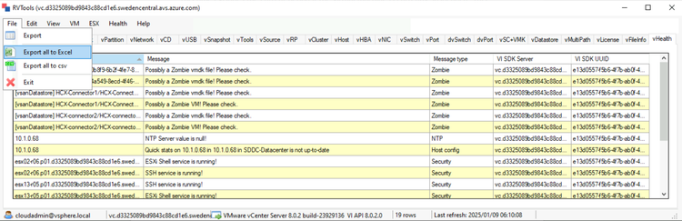 How to take VMware RVTool Extract to Run AVS Assessment | Microsoft Community Hub