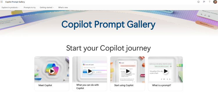 Getting the most from the Copilot Prompt Gallery | Microsoft Community Hub