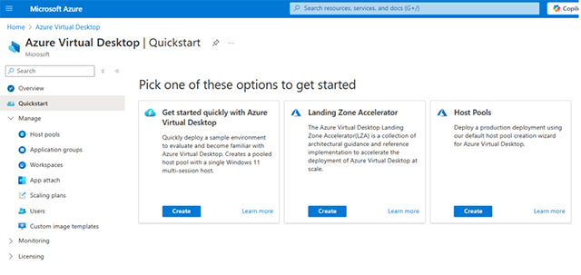 Discover Azure Virtual Desktop Quickstart—now generally available - Azure Virtual Desktop Blog