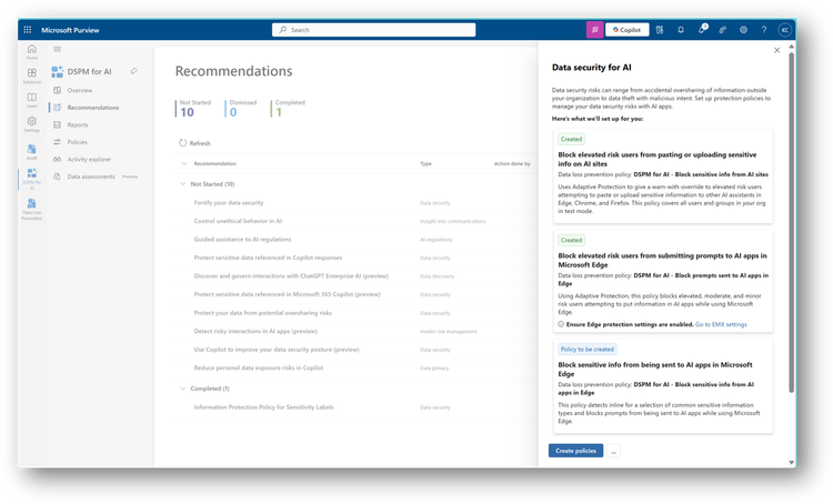 Building layered protection: New Microsoft Purview data security ...