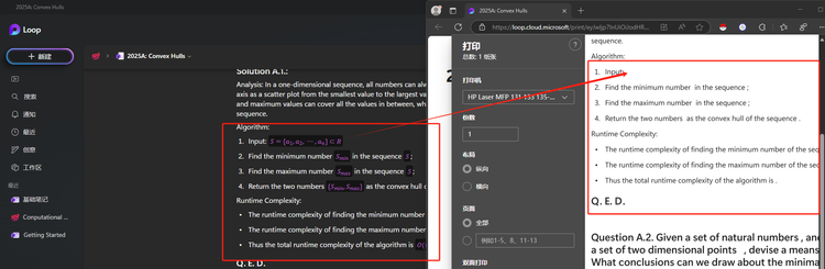 Print and export Microsoft Loop pages
