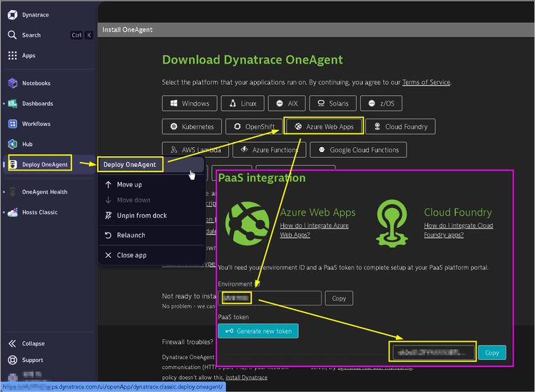 Deploy Dynatrace OneAgent on your Container Apps | Microsoft Community Hub