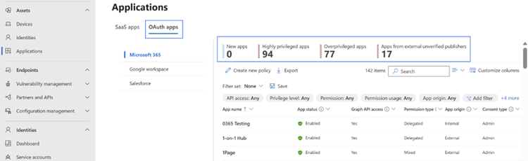 Protect SaaS apps from OAuth threats with attack path, advanced hunting ...