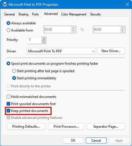 Microsoft Print to PDF prints blank documents | Microsoft Community Hub