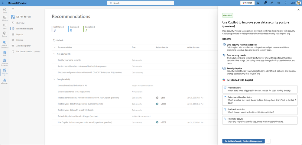 How to deploy Microsoft Purview DSPM for AI to secure your AI apps | Microsoft Community Hub