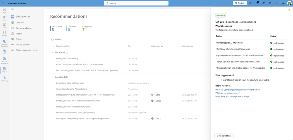 How to deploy Microsoft Purview DSPM for AI to secure your AI apps | Microsoft Community Hub