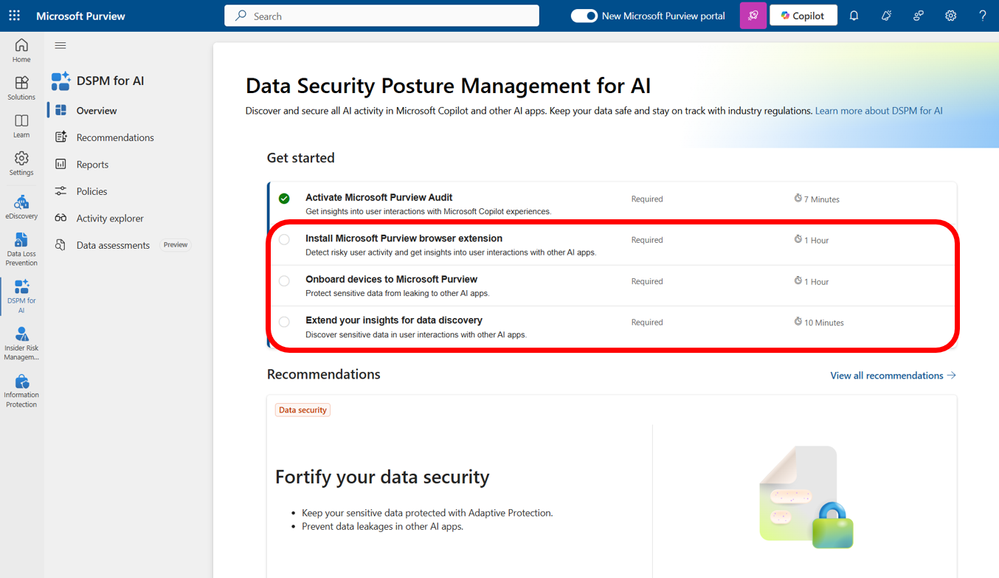 How To Deploy Microsoft Purview Dspm For Ai To Secure Your Ai Apps