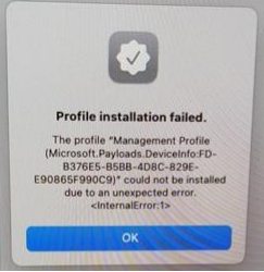 Company Portal not installed (device based install with pre ...