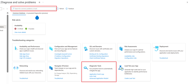 Azure App Service Auto-Heal: Capturing Relevant Data During Performance Issues | Microsoft ...