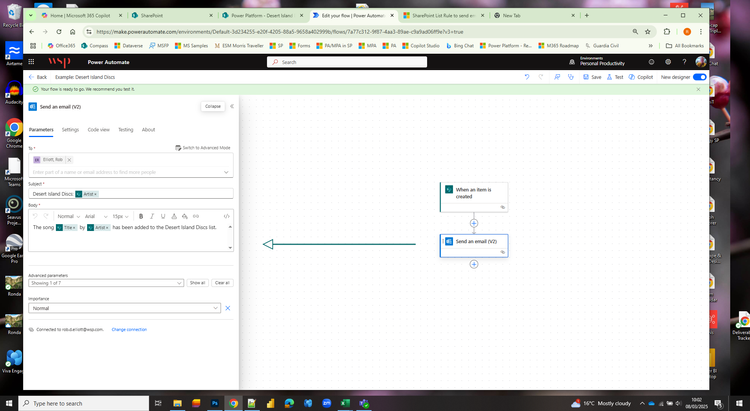 SharePoint List Rule to send email not allowing shared mailbox email address | Microsoft ...