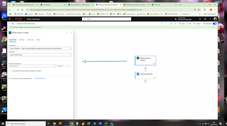 SharePoint List Rule to send email not allowing shared mailbox email address | Microsoft ...