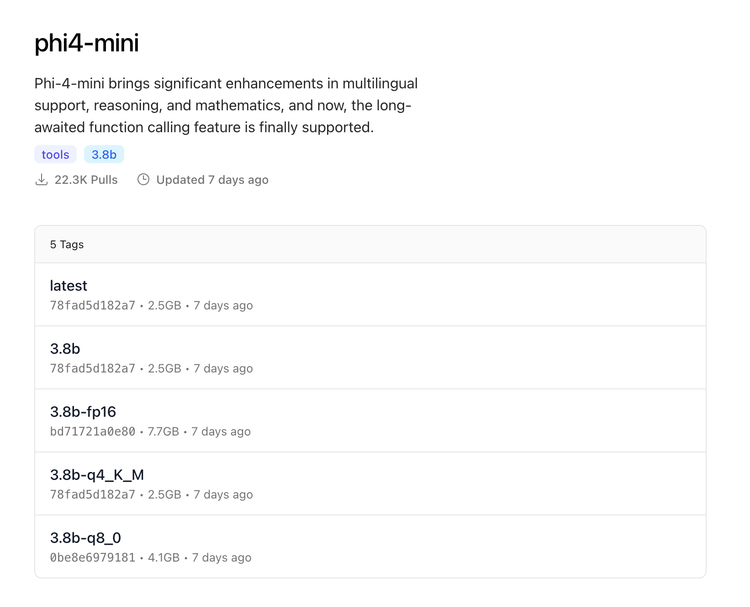 Building AI Agents on edge devices using Ollama + Phi-4-mini Function Calling | Microsoft ...