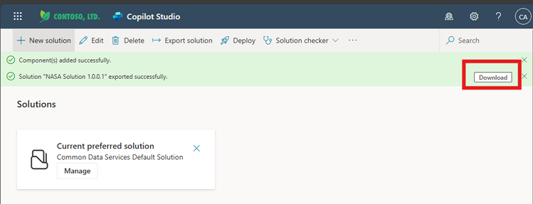 How to Export an Agent Developed in Copilot Studio | Microsoft ...