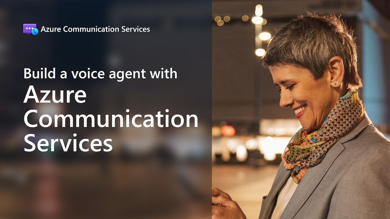 Conversational AI applications with Azure Communication Services and ...