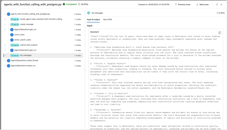 Build Ai Agents With Azure Database For Postgresql And Azure Ai Agent Service Microsoft