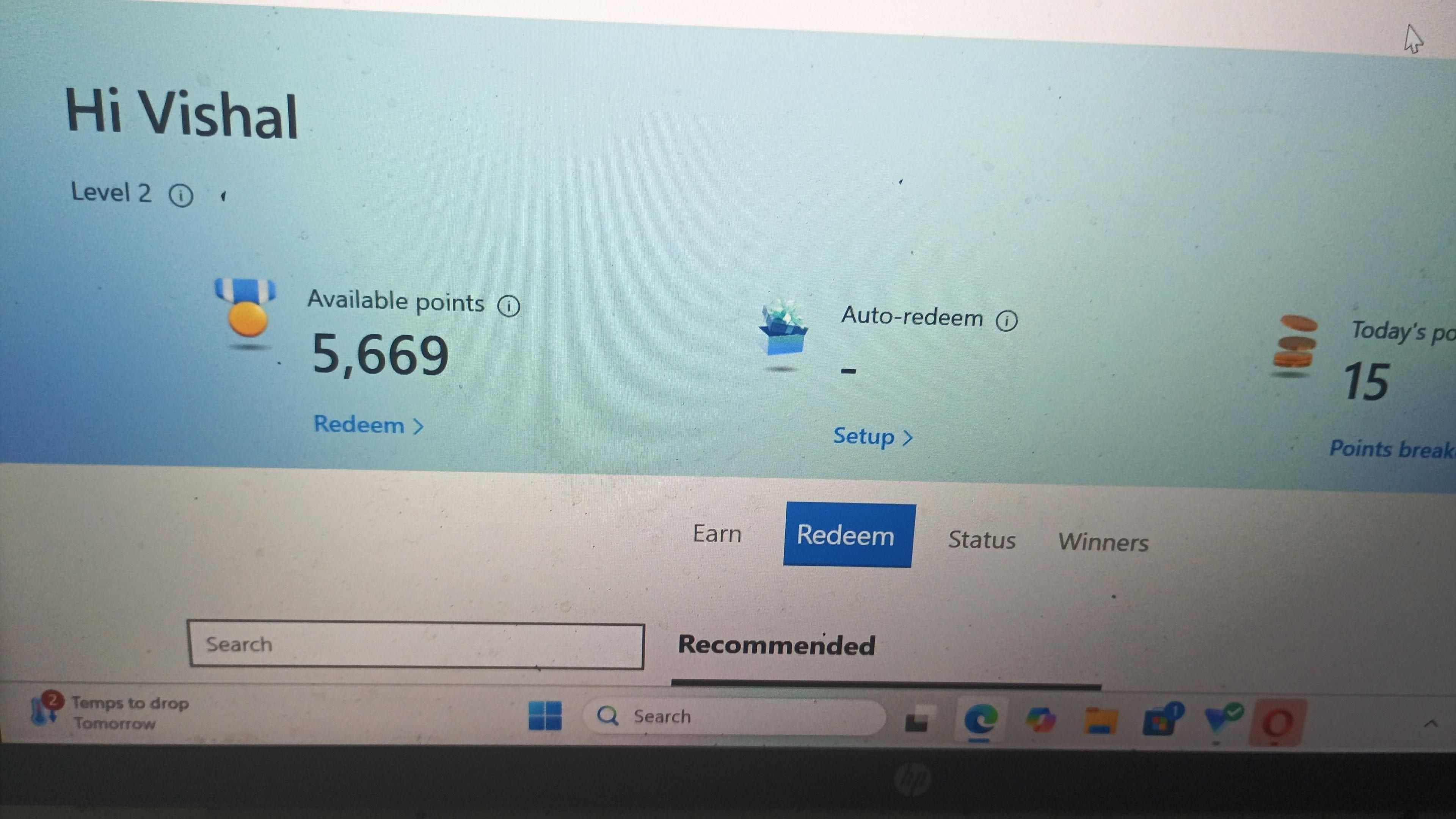 How many points you have on edge rewards? | Microsoft Community Hub