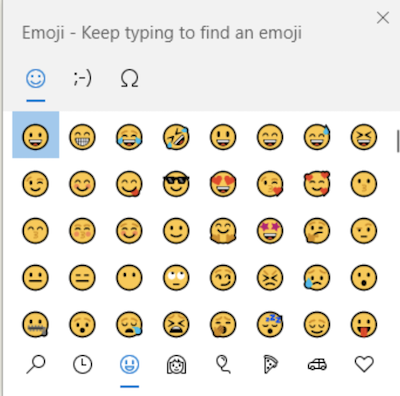 How to revert the emoji panel to the Windows 10 version? | Microsoft ...