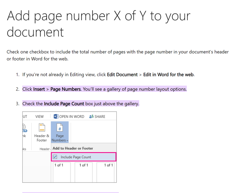 Page numbering isn't working | Microsoft Community Hub