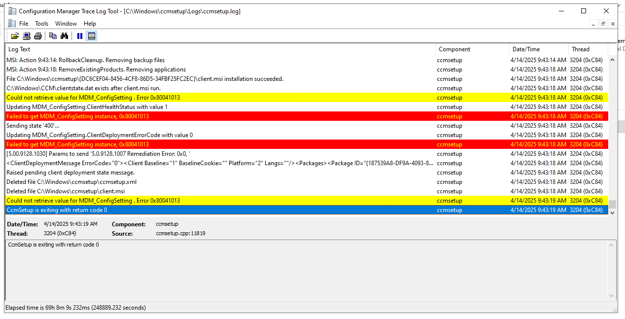 Agents will install on 2 DC's but will not get configurations | Microsoft Community Hub